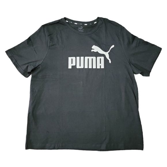 Puma | Shirts | Puma Mens Essential Graphic Logo Super Soft Short ...